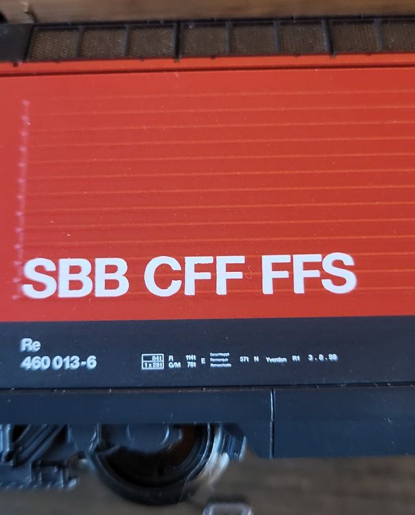 Märklin 39460 E Lok Re 460 SBB (Gebraucht) in Sonceboz-Sombeval für CHF ...