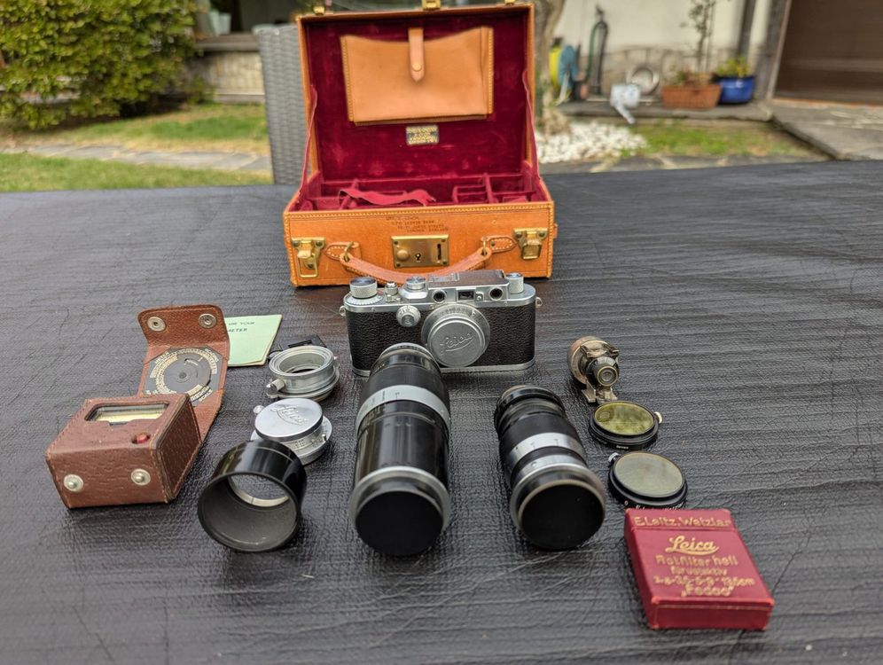 Leica III-Ausrüstung, Nr. 121942, 1933 mit Originalzubehör (Gebraucht ...