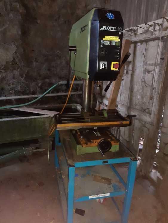 Ständerbohrmaschine Flott 16 mit Kreuztisch | Kaufen auf Ricardo