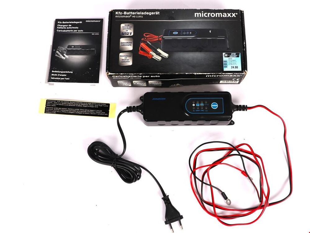 MICROMAXX Kfz-Batterieladegerät MD 11951 (Gebraucht) in Steinen für CHF ...