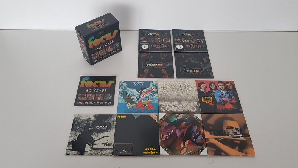 FOCUS 50 Years: Anthology DVD/CD Box Set (Neu (gemäss Beschreibung)) in ...
