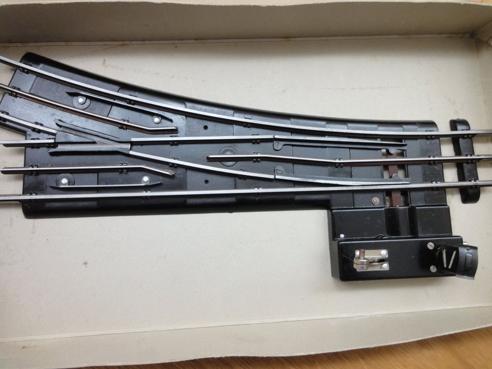 HAG - 2 Stk. elektrische Weichen, Spur 0 (8195 & 8196) | Kaufen auf Ricardo