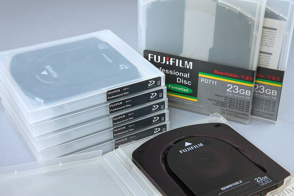 8 Fujifilm XDCAM Professional Optical Discs 23 GB | Kaufen auf Ricardo