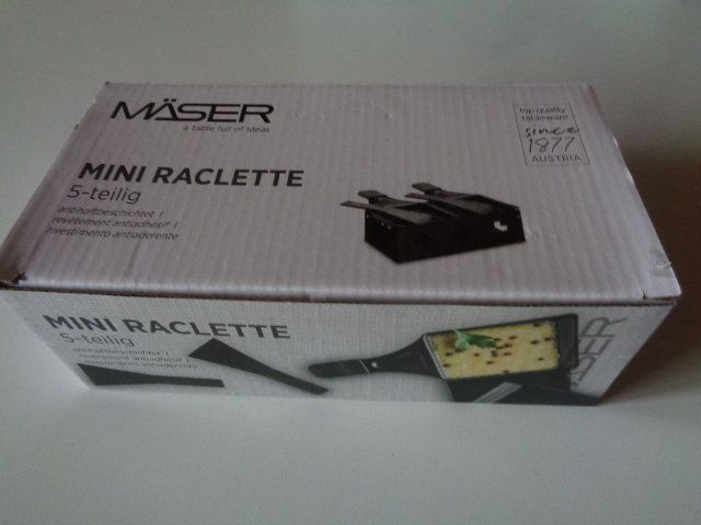MINI RACLETTE 5 - TEILIG (Neu und originalverpackt) in Jonschwil für ...