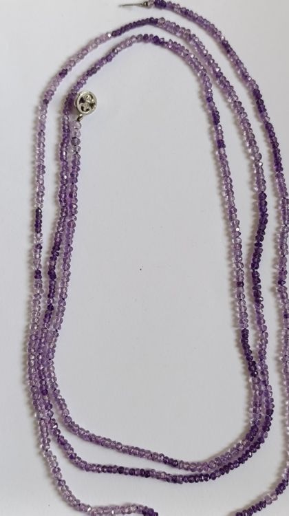 Collier améthyste 160 cm – argent 925 JKA – vintage (Gebraucht) in ...