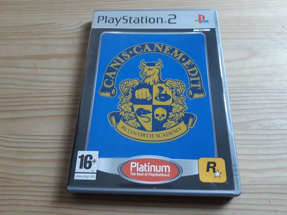Canis Canem Edit aka Bully komplett Platinum Edition PS2 | Kaufen auf ...