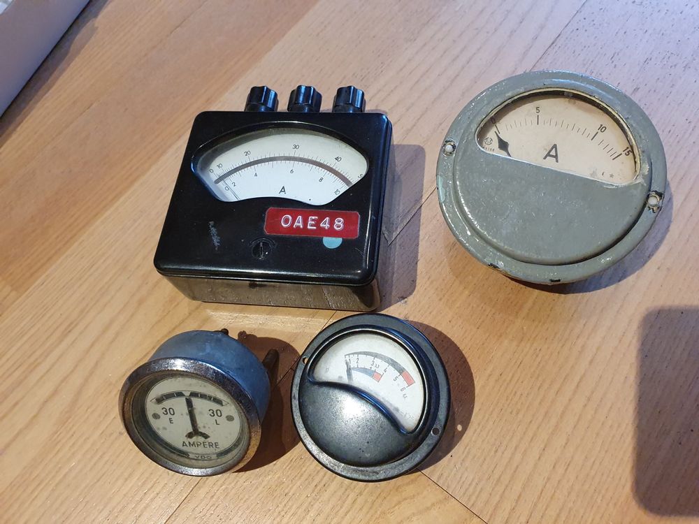 Antike Ampere-Meter, Funktionstüchtig, Steampunk-Like (Gebraucht) in ...