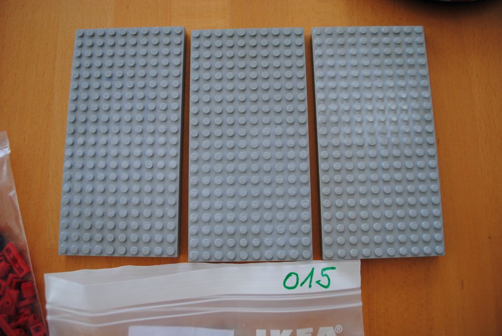 Lego - 3 alte hellgraue Bauplatten 10x20 /015 | Kaufen auf Ricardo