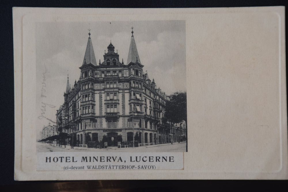 Luzern, Hotel Minerva (Gebraucht) in Luzern für CHF 4 – mit Lieferung auf Ricardo kaufen