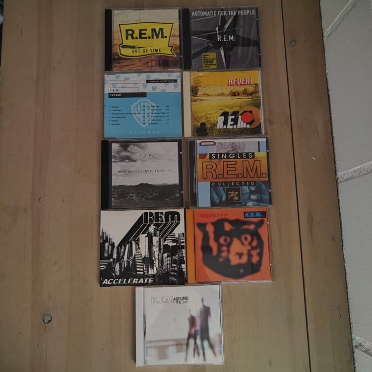 9 CDs von R.E.M. inkl. einer raren Advance-CD (Gebraucht) in ...