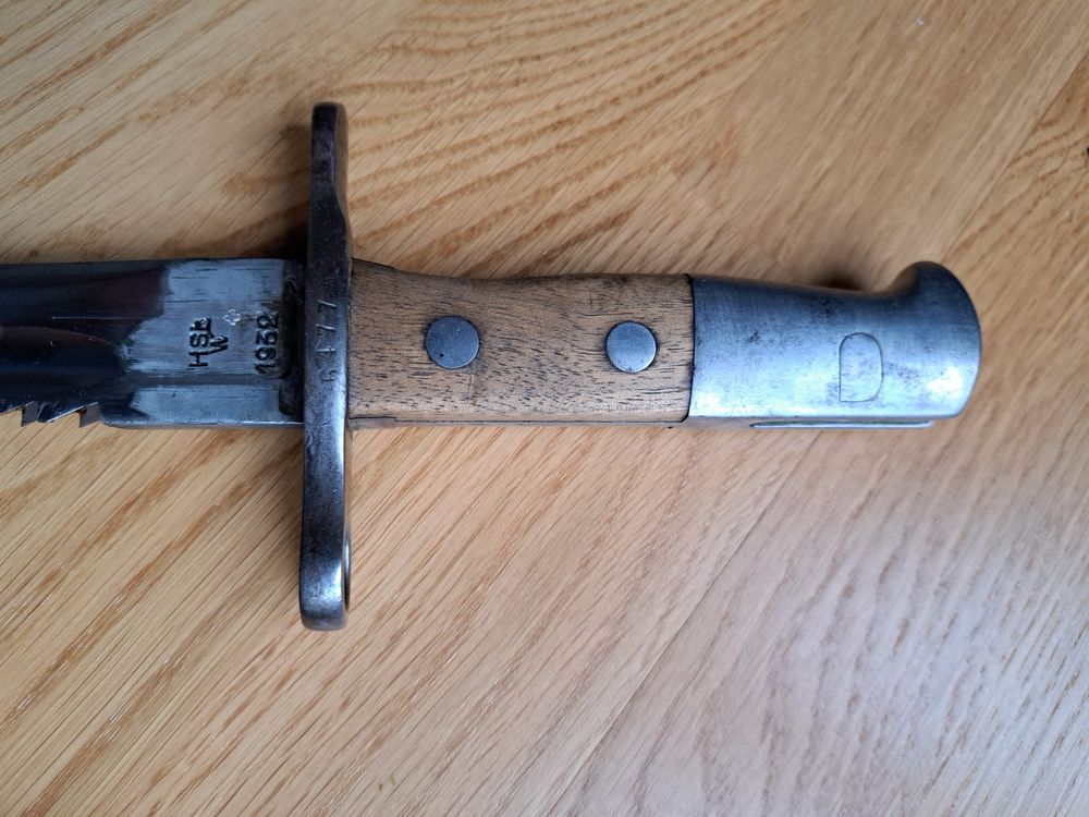 Faschinenmesser 1932 Schweizer Armee (Gebraucht) in Schwarzenbach SG für CHF 96 – nur Abholung ...