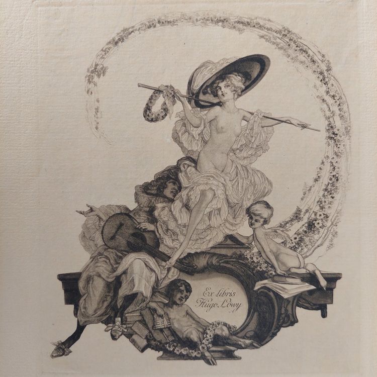 Exlibris Franz von Bayros - Heliogravur Erotik (Gebraucht) in Obfelden für CHF 48 – mit ...