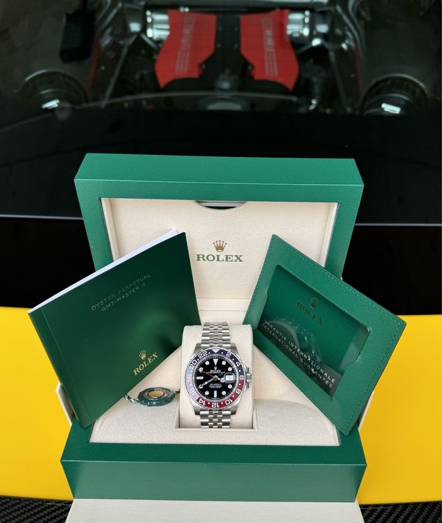 Rolex GMT-Master II PEPSI Jubilé 10/24 STICKERS NEW FULSET | Kaufen auf ...