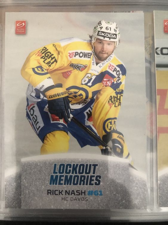 Rick Nash HCD NHL Hockey Card (Gebraucht) in Meierskappel für CHF 10 ...