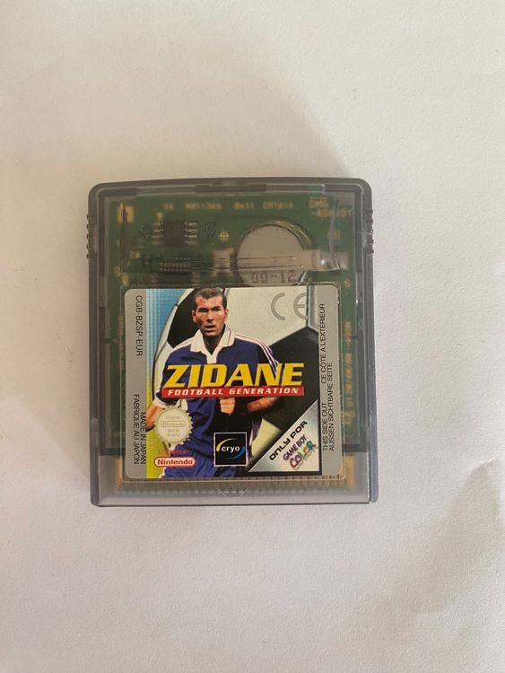 Game Boy Color Zidane Football Generation (Gebraucht) in Zürich für CHF ...
