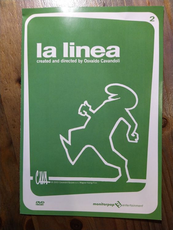 La Linea - DVD - 31 Episoden der itali. Zeichentrickfigur (Gebraucht ...