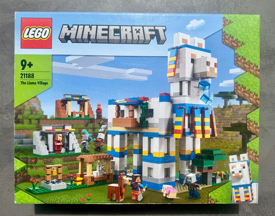 Lego Minecraft 21188 Das Lamadorf seltenes Set (Neu und ...