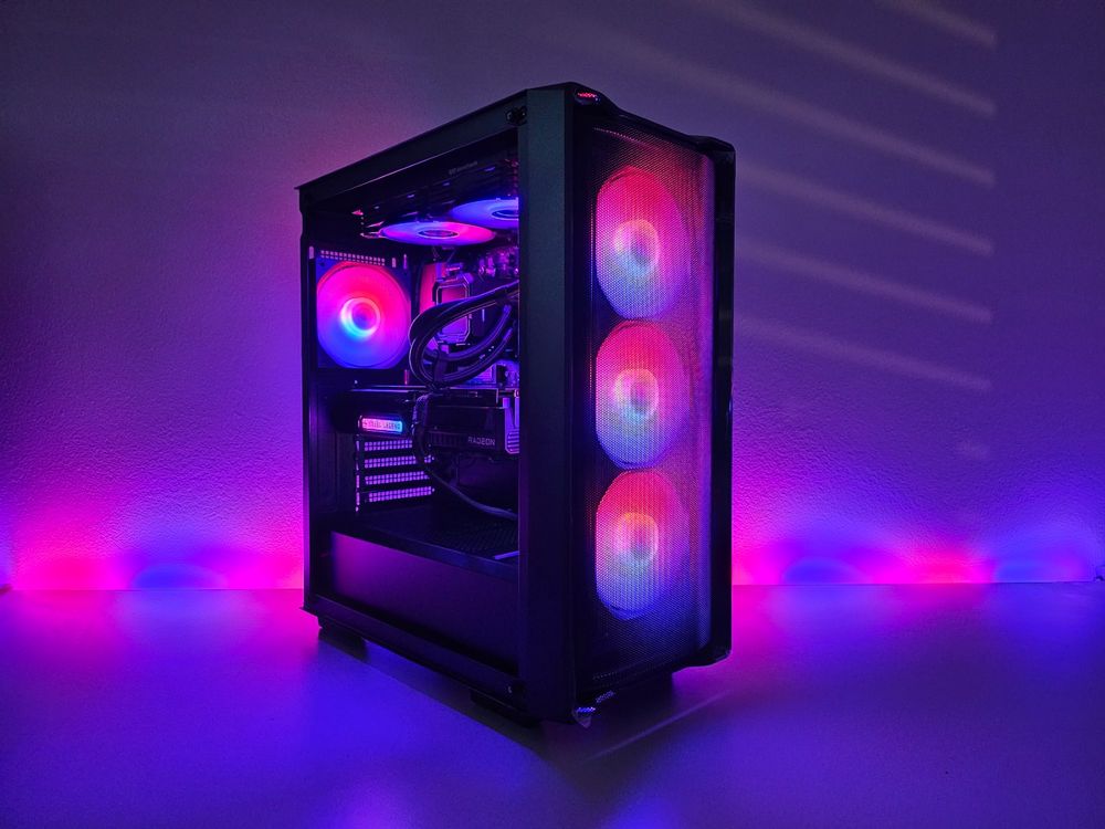 Gaming PC Bit➿9070 XT 16GB + 5.4GHz 9600X | DDR5 6000MHz (Neu und ...