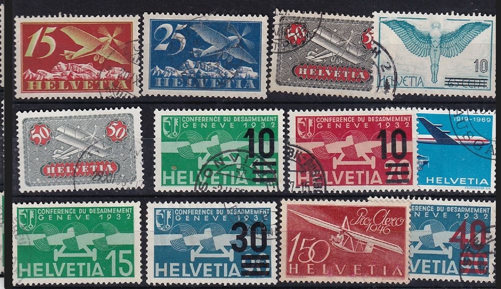 Beau Lot pro Aero oblitéré - cote 190+ (Gebraucht) in Grandson für CHF ...