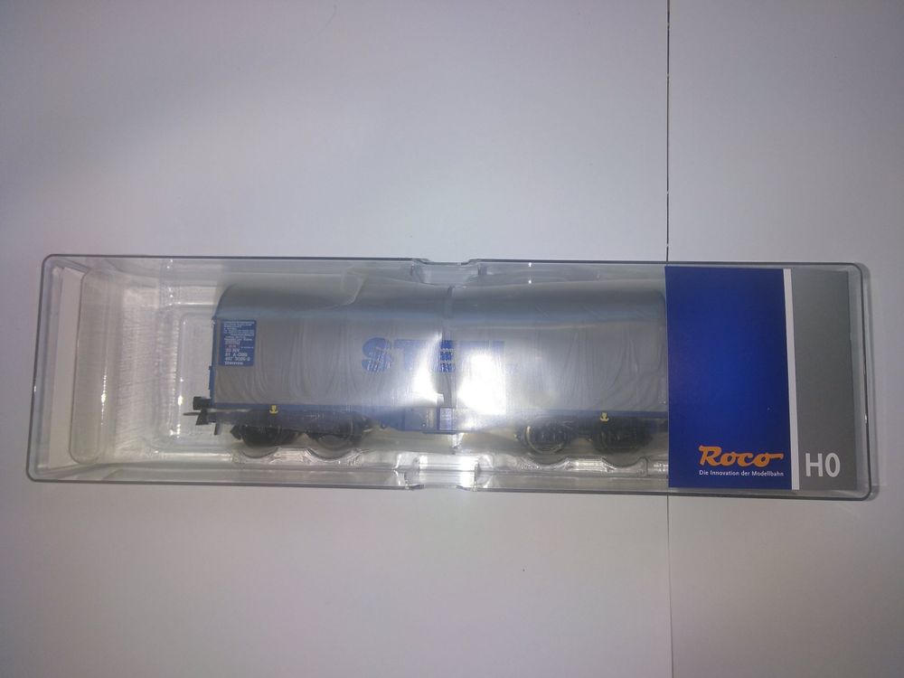 Roco 76440 Shimmns A-ÖBB STEEL, Schiebeplanenwagen | Kaufen auf Ricardo