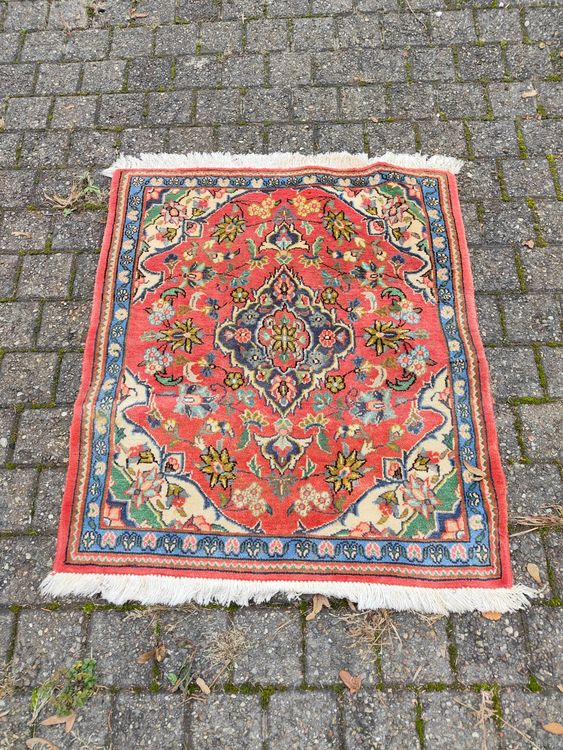Alter Teppich Orientteppich 65 x 80 cm | Kaufen auf Ricardo