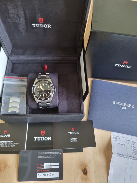 Tudor Black Bay (Full Set) ,Top Zustand Ab 1.-Fr. (Neu (gemäss ...