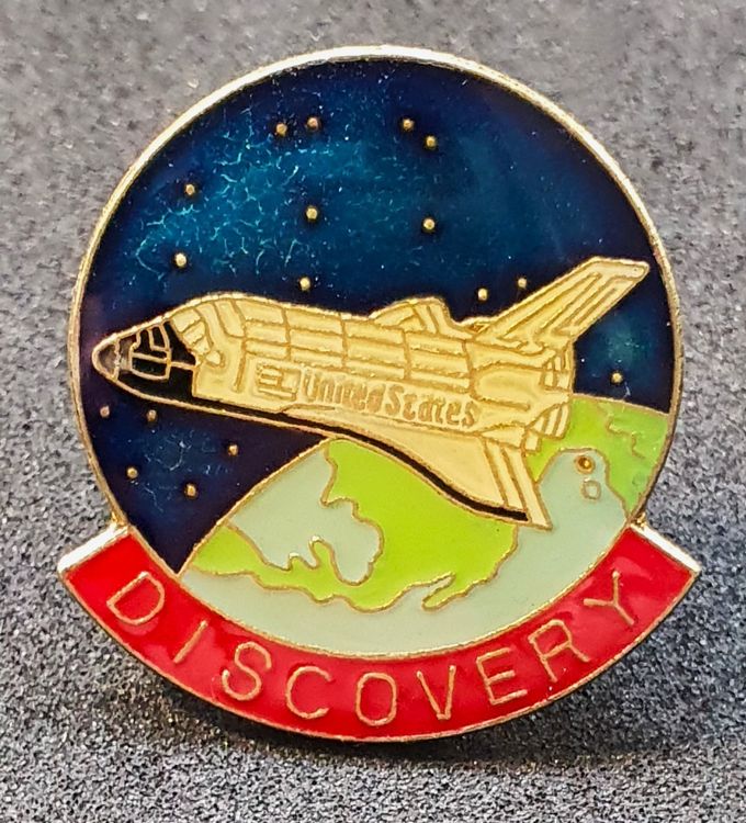 U029 - Pin USA Amerika NASA Space Shuttle Discovery | Kaufen auf Ricardo