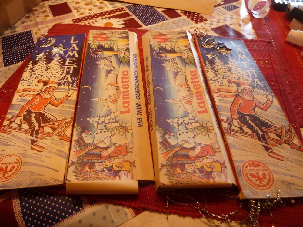 4 Stanniol Lametta Eisla ist das beste Lameta Lauscha Deko (Neu und ...