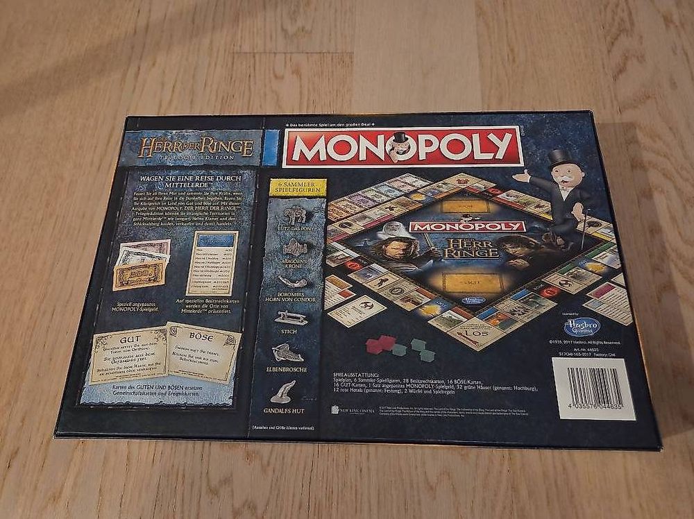 Monopoly Herr der Ringe Trilogie Edition (neu) (Neu (gemäss ...