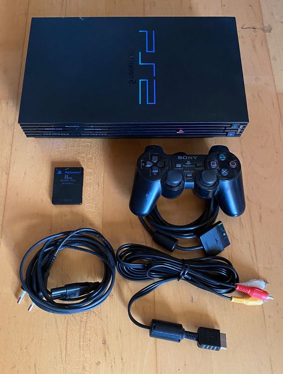 PlayStation 2 [SCPH30004R] (PAL) mit 12 Games (Gebraucht) in ...