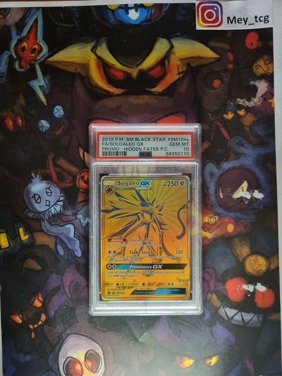 Solgaleo GX Gold PSA 10 | Kaufen auf Ricardo