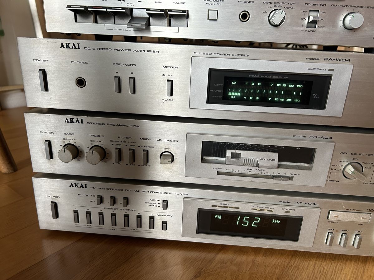 Akai Stereoanlage Vintage,Optisch gute gebrauchte Zustand. (Gebraucht ...