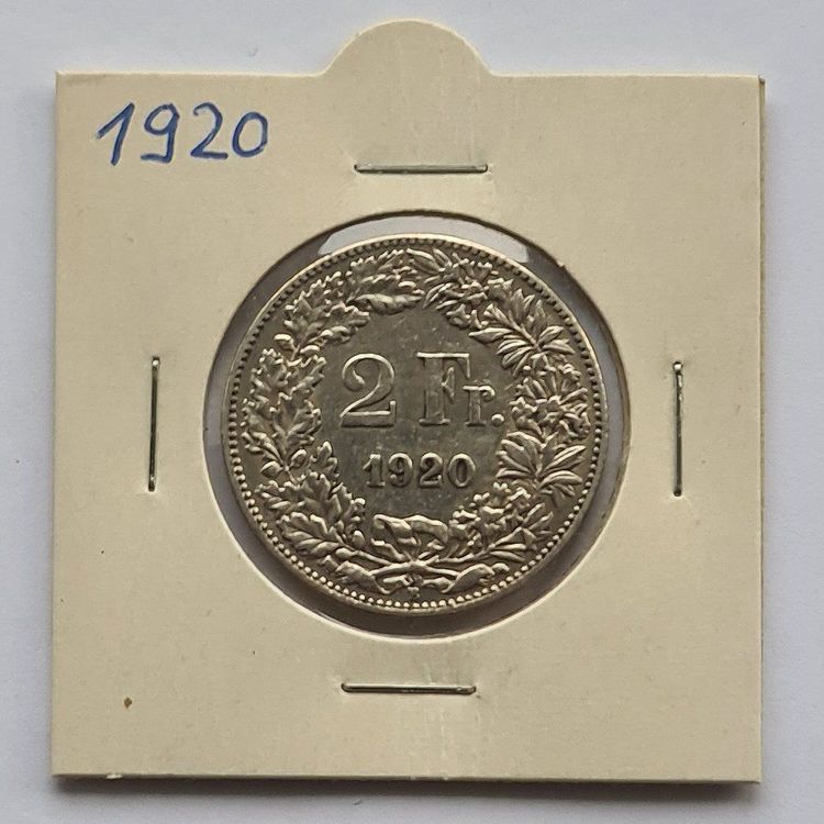 2 Franken 1920 | Kaufen auf Ricardo