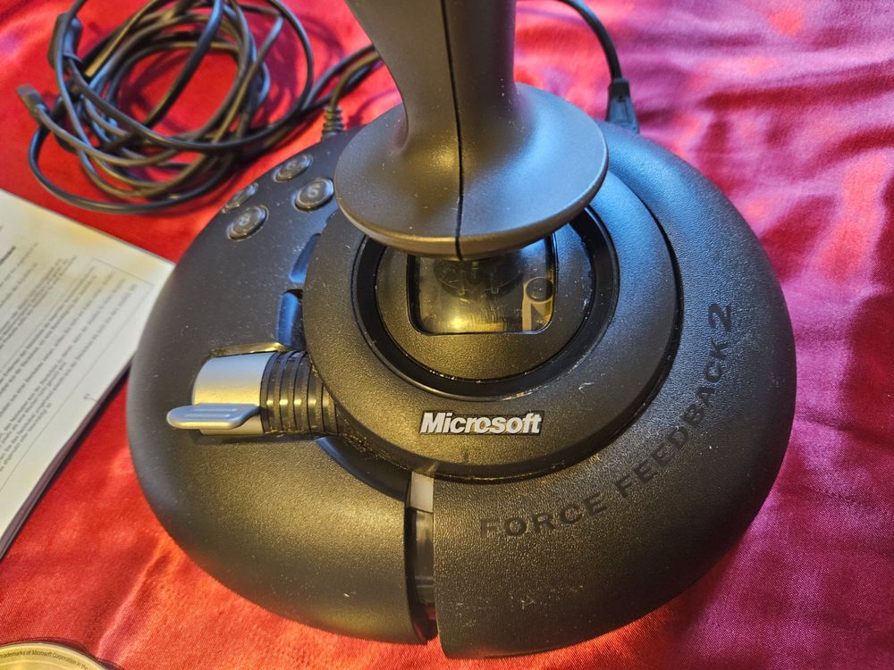 Microsoft Sidewinder Force Feedback2Pro JoystickFlightstick | Kaufen ...