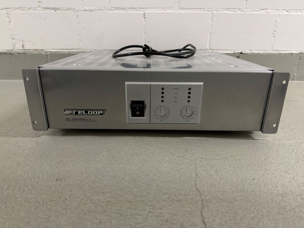 Verstärker, Endstufe, Amplifier Reloop RA-1000 PRO Silver (Gebraucht ...