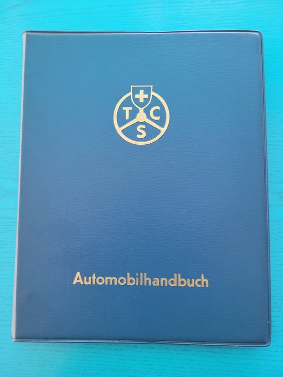 Automobil Handbuch 1960/ 2.Auflage- Touring-Club der Schweiz (Gebraucht ...