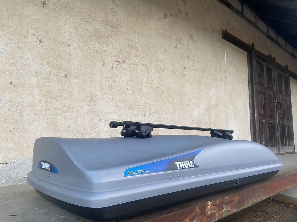 XXL Dachbox Thule Evolution 900 mit oder ohne Träger (Gebraucht) in ...