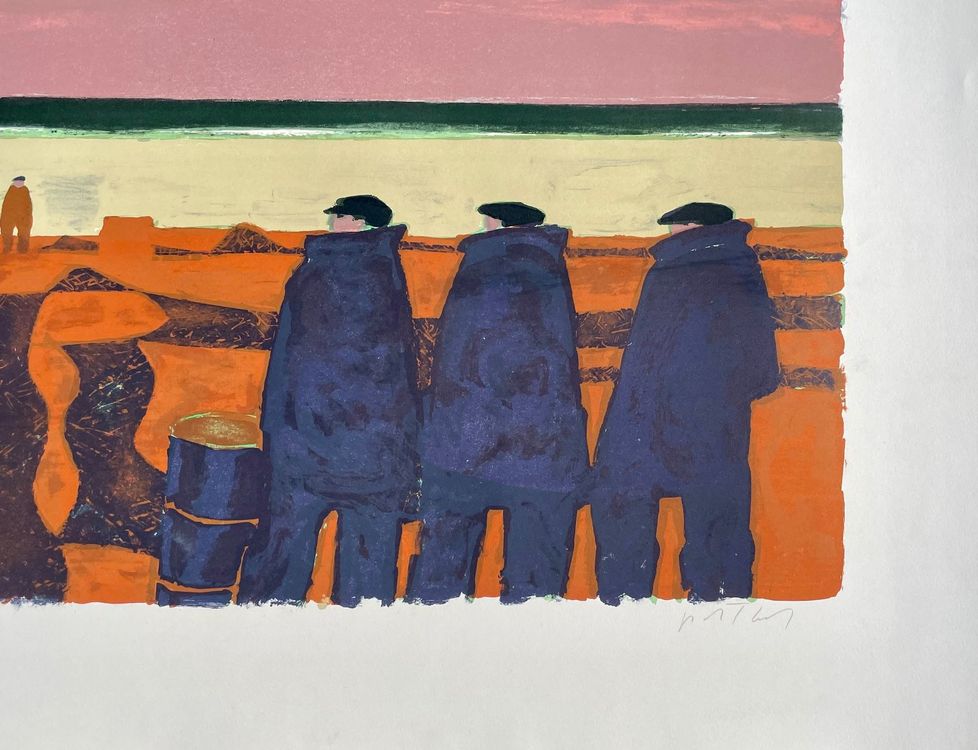 Hans Potthof (1911-2003) Lithographie Handsigniert (Gebraucht) in für ...