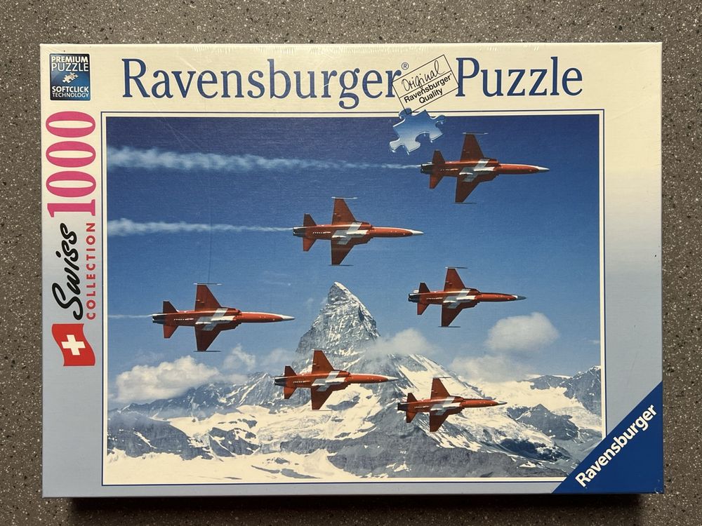 Patrouille Suisse Puzzle, 1000er, originalverpackt. (Neu und originalverpackt) in Eschenbach (SG ...
