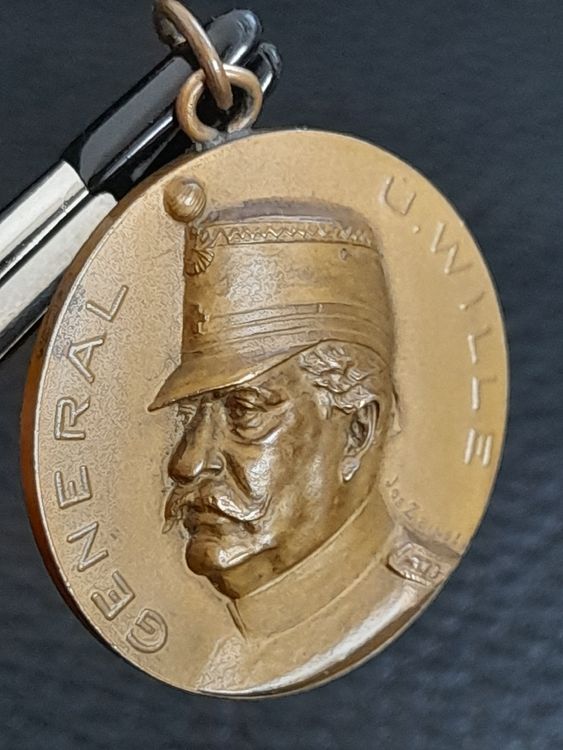 Medaille General U. Wille Grenzbesetzung 1914 (Gebraucht) in Basel für CHF 10 – mit Lieferung ...