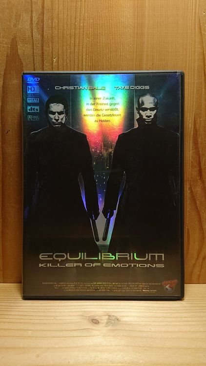EQUILIBRIUM Killer of Emotions DVD mit Christian Bale (Gebraucht) in ...