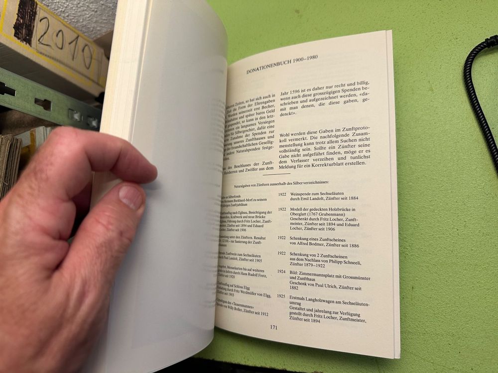 Hans Rauch: Silbergeschirr der Zunft zur Zimmerleuten 1980 (Gebraucht ...