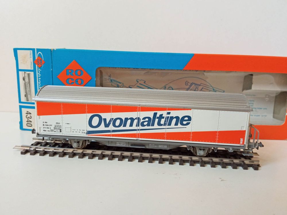 Roco 4340 SBB Schiebewandwagen Ovomaltine (Neu (gemäss Beschreibung ...