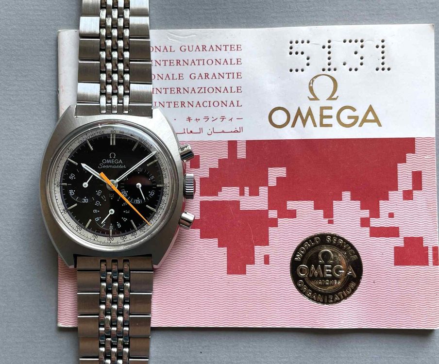 Omega Vintage Seamaster Chronograph Cal. 321 ref. 145.006-66 | Kaufen ...