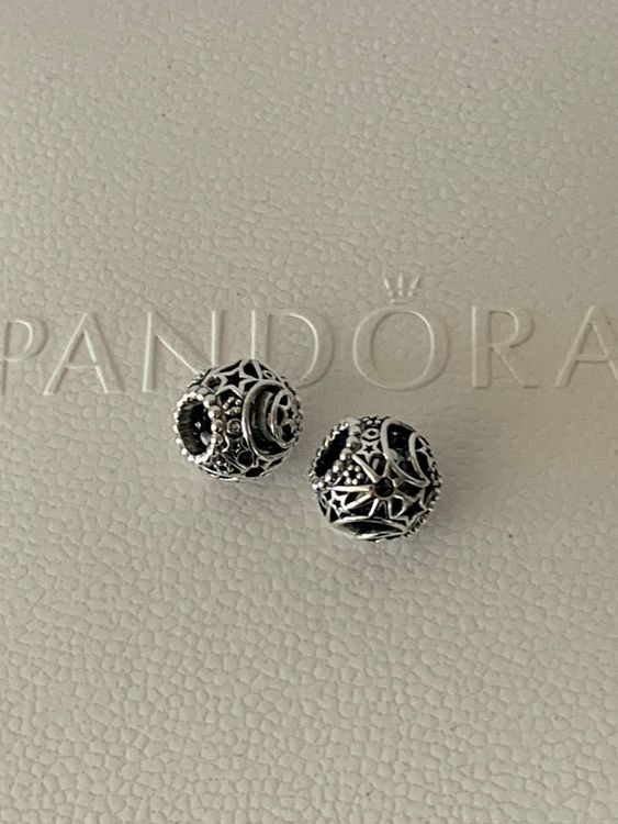 Pandora Openwork Sun, Moon & Stars Charms (2 Stück) | Kaufen auf Ricardo