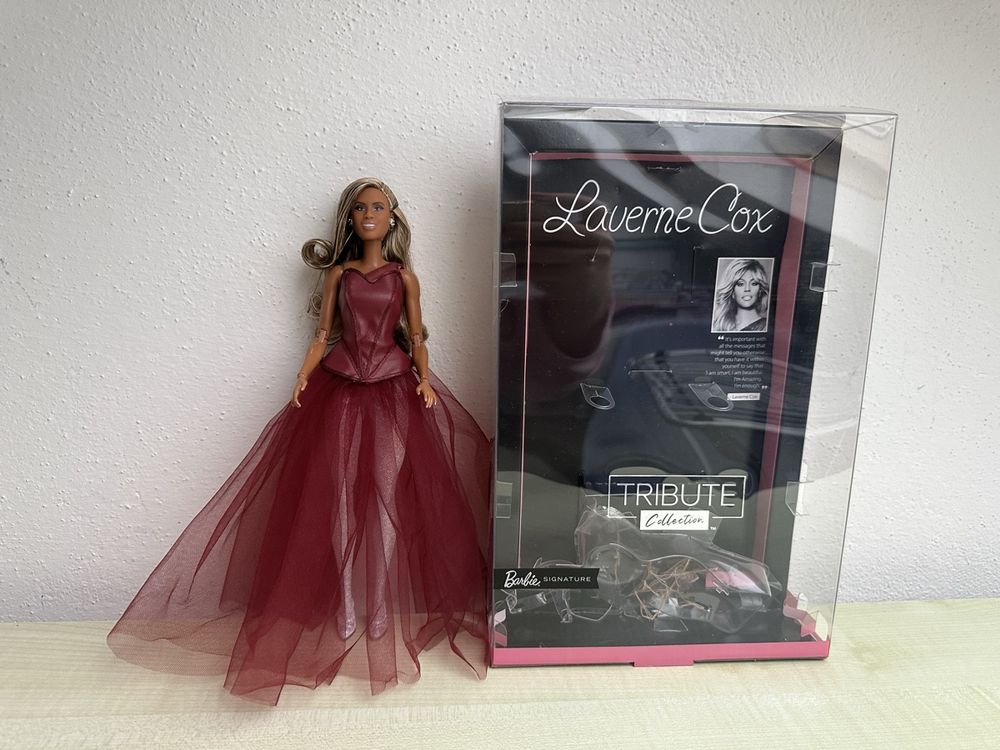Barbie Signature Barbie Tribute Collection Laverne Cox Doll (Neu ...