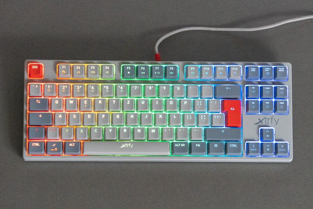 Mechanische Gaming Tastatur RGB Xtrfy K4 TKL (Gebraucht) in Zürich für CHF 40 – mit Lieferung ...