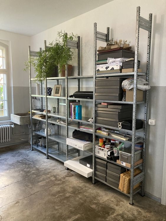 ERREX Metallregal Steckregal H 250 / B 67 / T 32 cm | Kaufen auf Ricardo