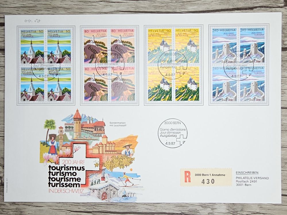 CL15 Enveloppe + Timbre 1987 Grand Format | Kaufen auf Ricardo