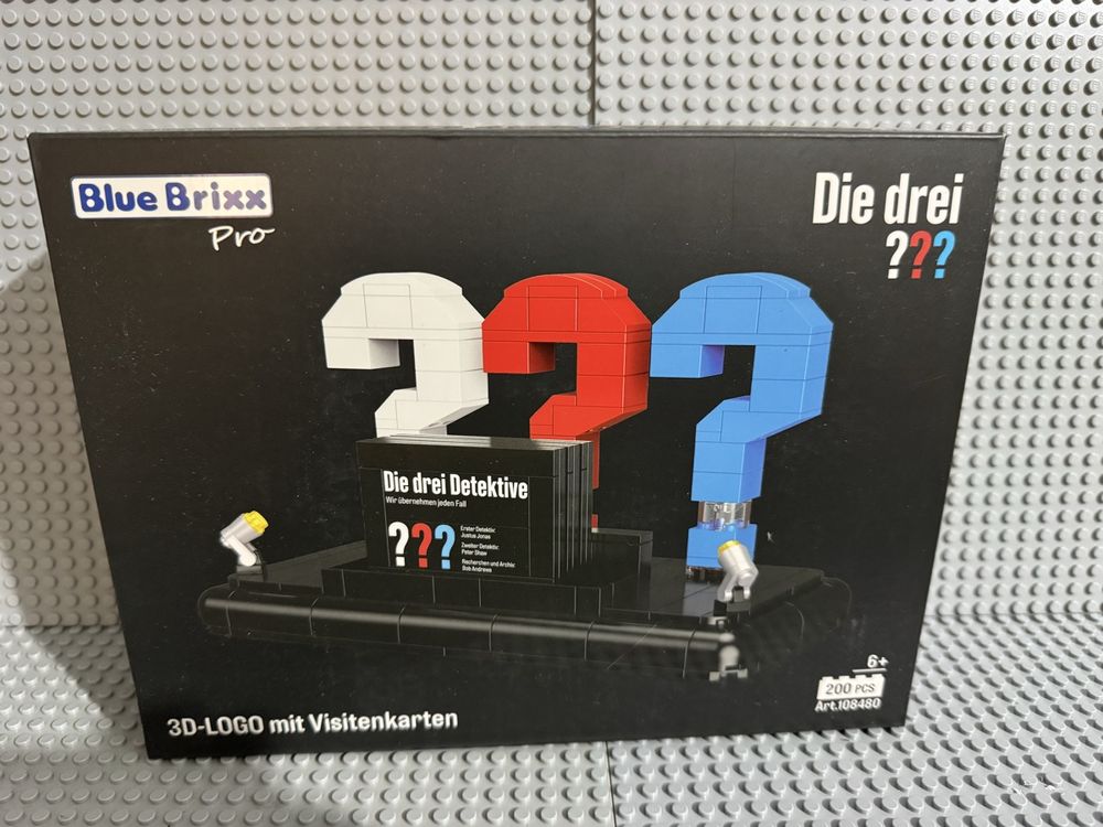 Die drei ??? Klemmbaustein Set von Bluebrixx | Kaufen auf Ricardo